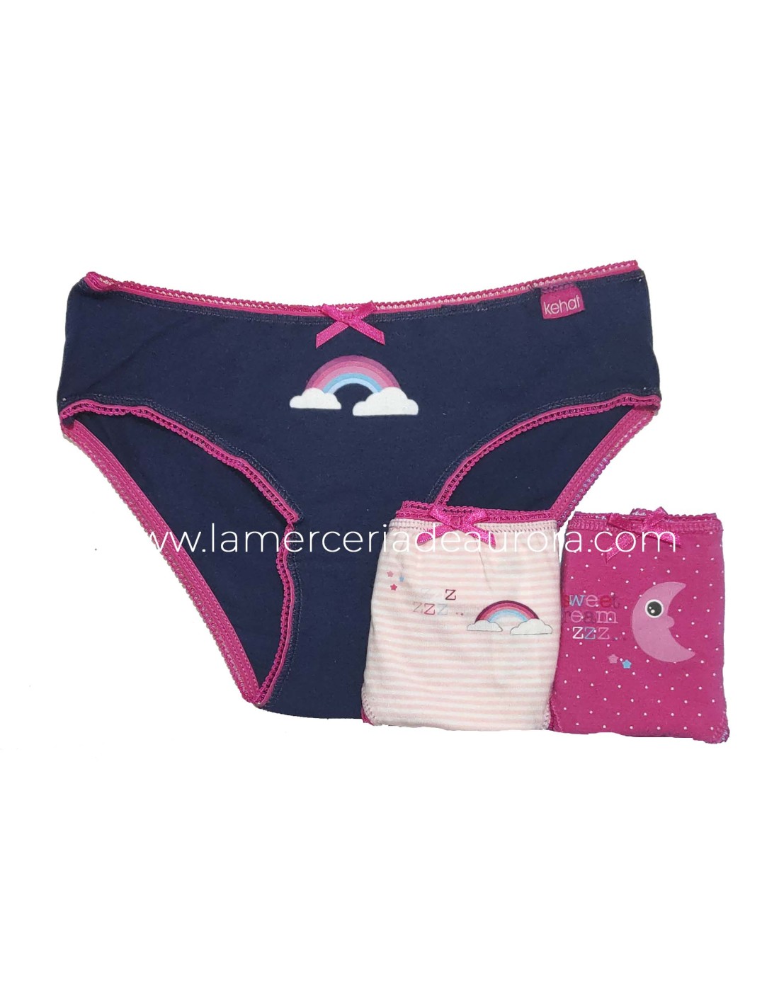 Braguitas y culottes chicas | La Mercería de Aurora®